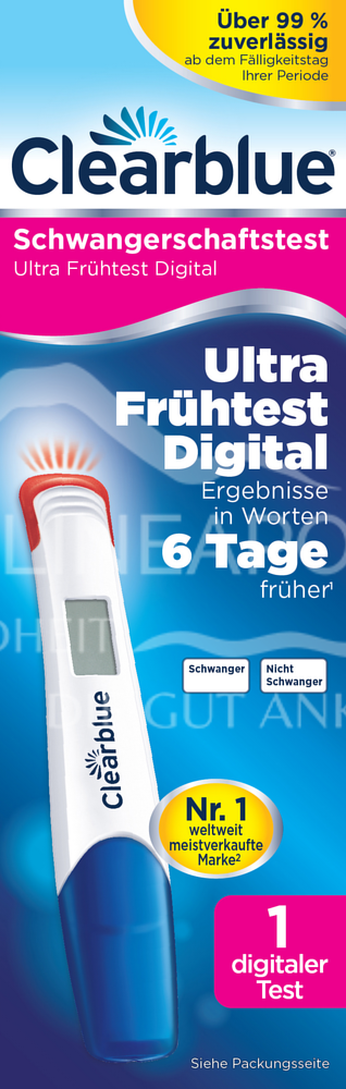 Clearblue Pregnancy Tests Ultra Early Test Digital | delivered fast and ...