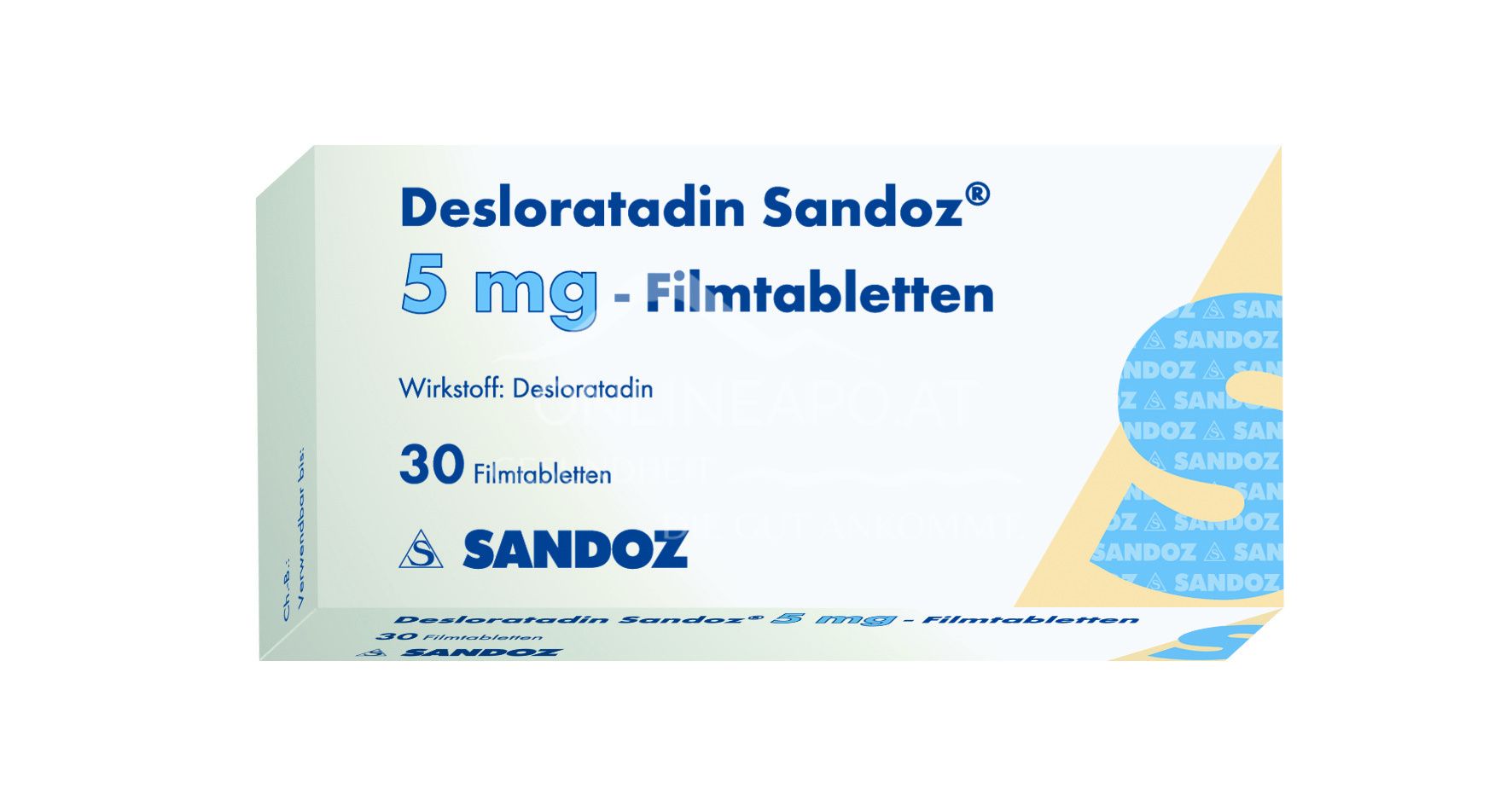 Desloratadine Sandoz film-coated tablets 5mg | delivered fast and ...