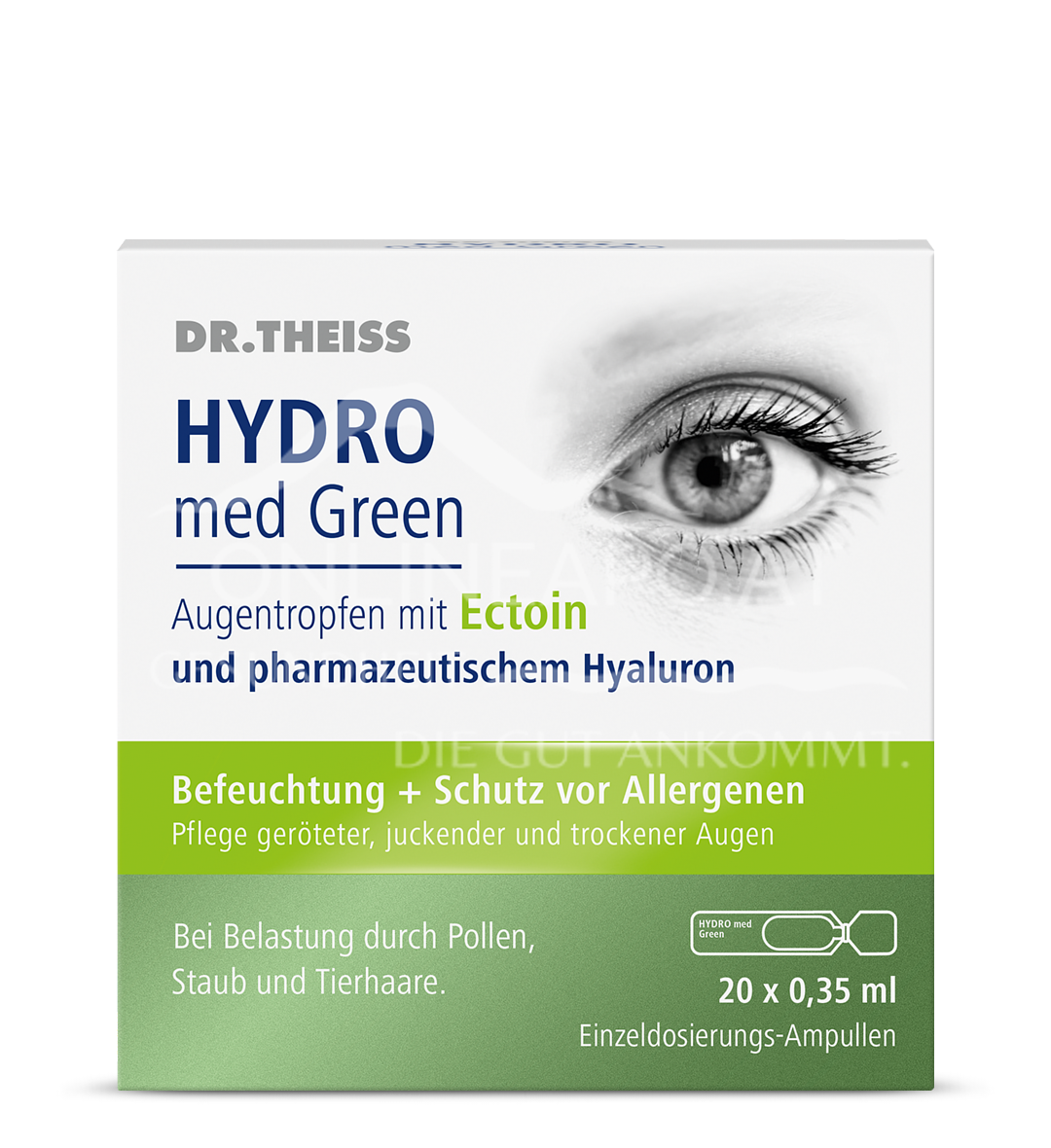 Dr Theiss HYDRO med Green eye drops monodose | delivered fast and ...