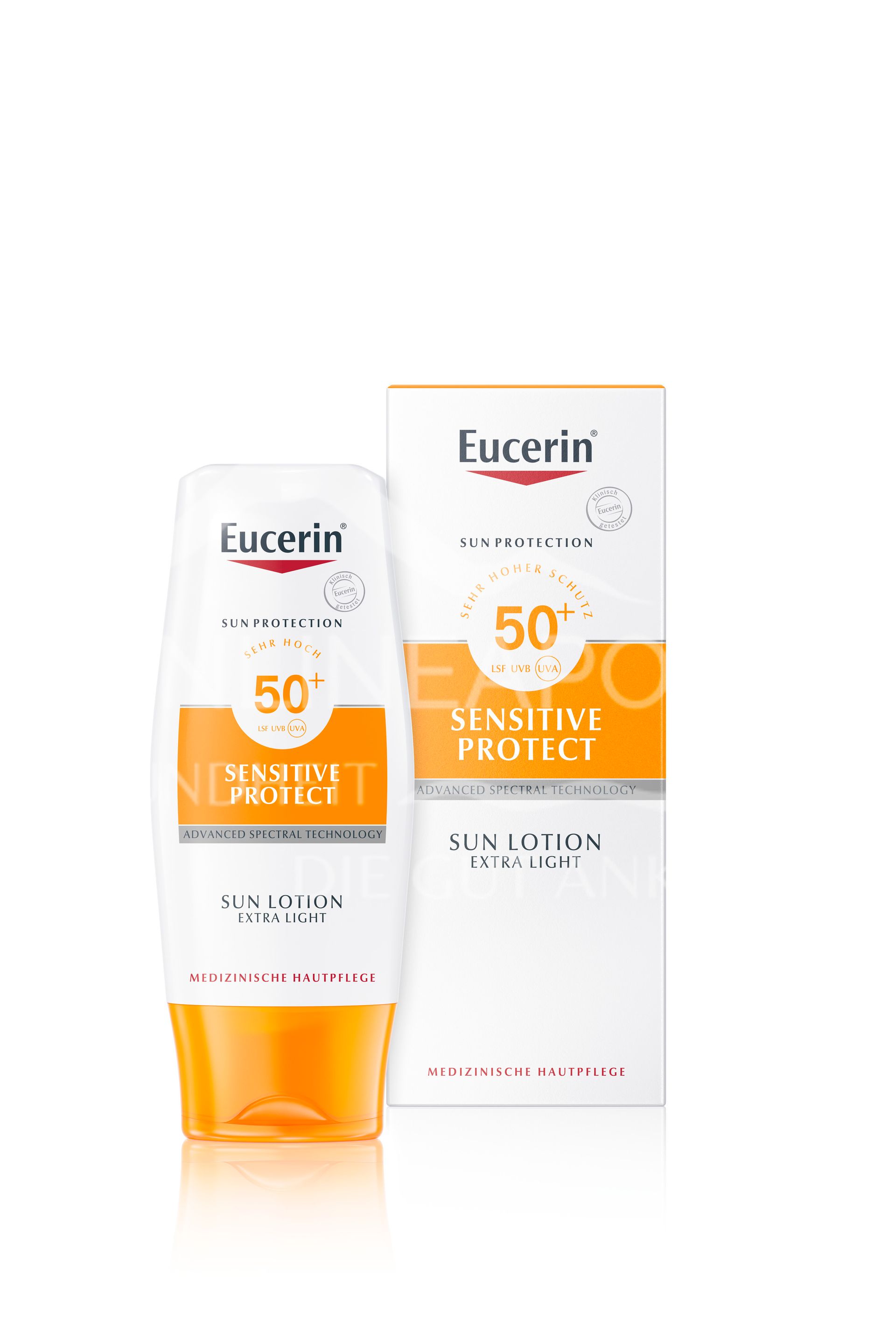 Eucerin® Sensitive Protect Sun Lotion Extra Light SPF 50+ | schnell ...