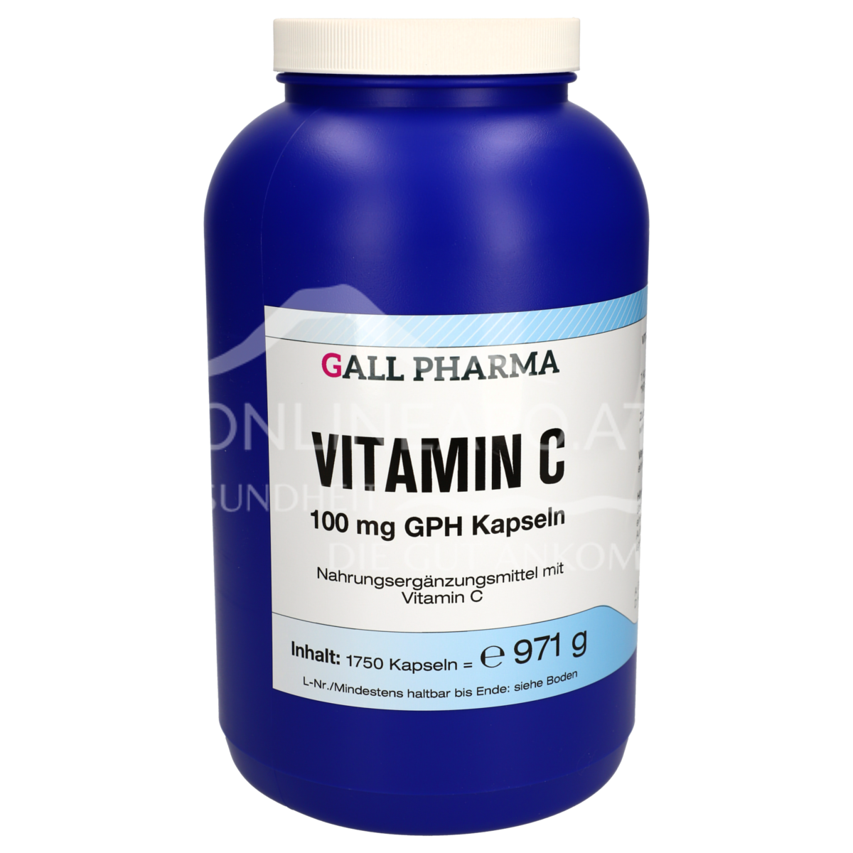 Gall Pharma Vitamin C 100 mg capsules | delivered fast and affordable