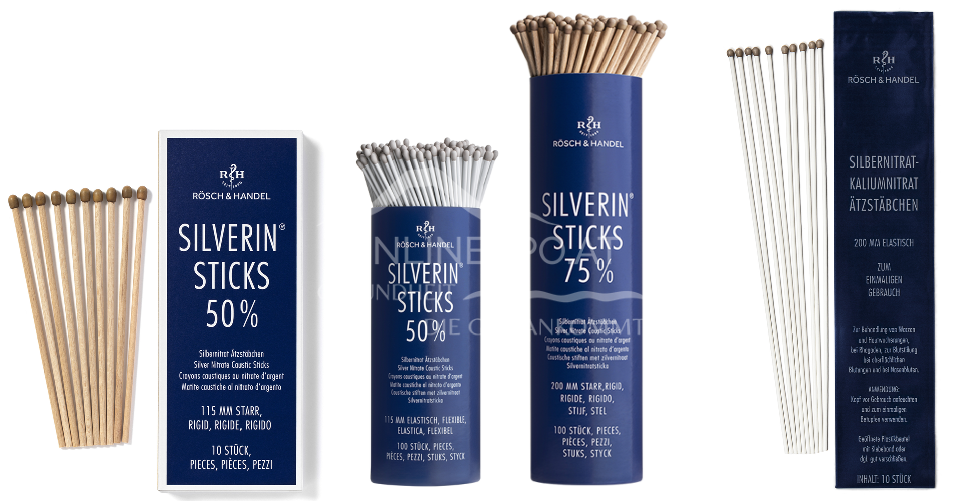Silverin silver nitrate etching rods 50% 200mm rigid | delivered fast ...