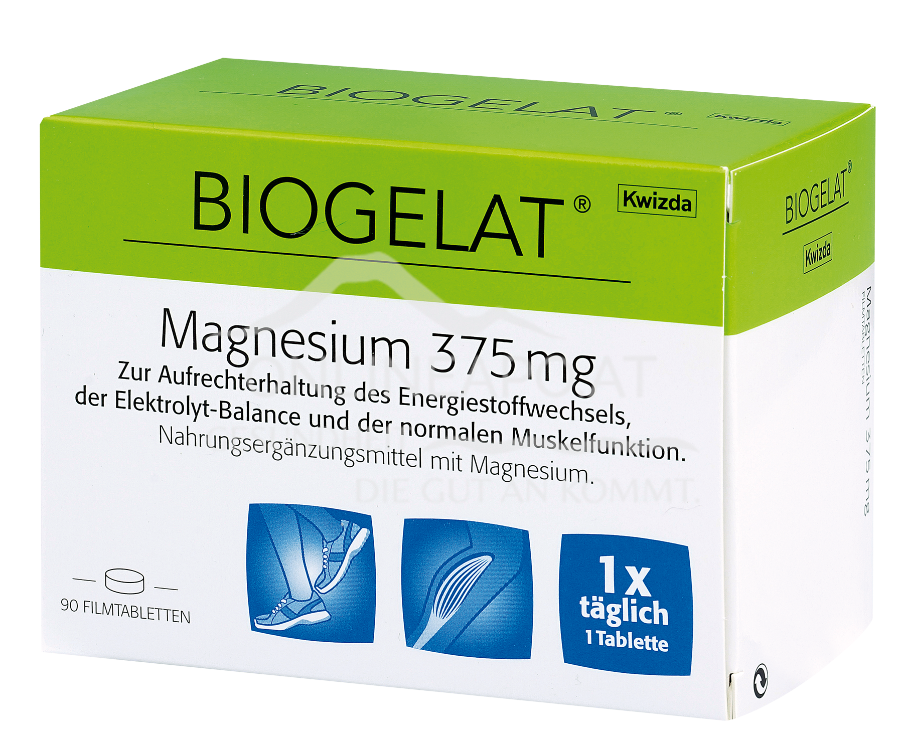 BIOGELAT® Magnesium 375 mg film-coated tablets | delivered fast and ...