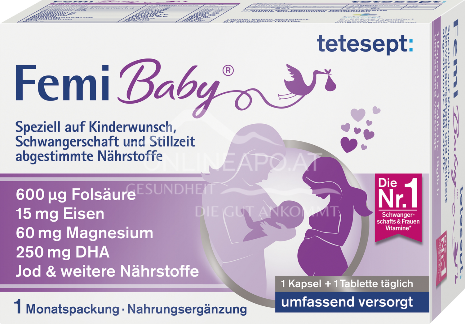 tetesept FemiBaby® tablets & capsules | schnell günstig geliefert
