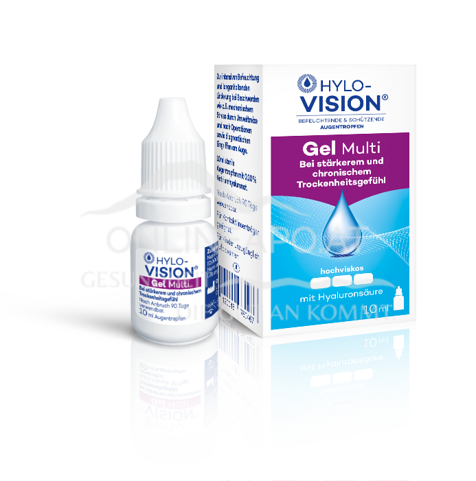 Hylo-Vision® Gel multi eye drops | delivered fast and affordable