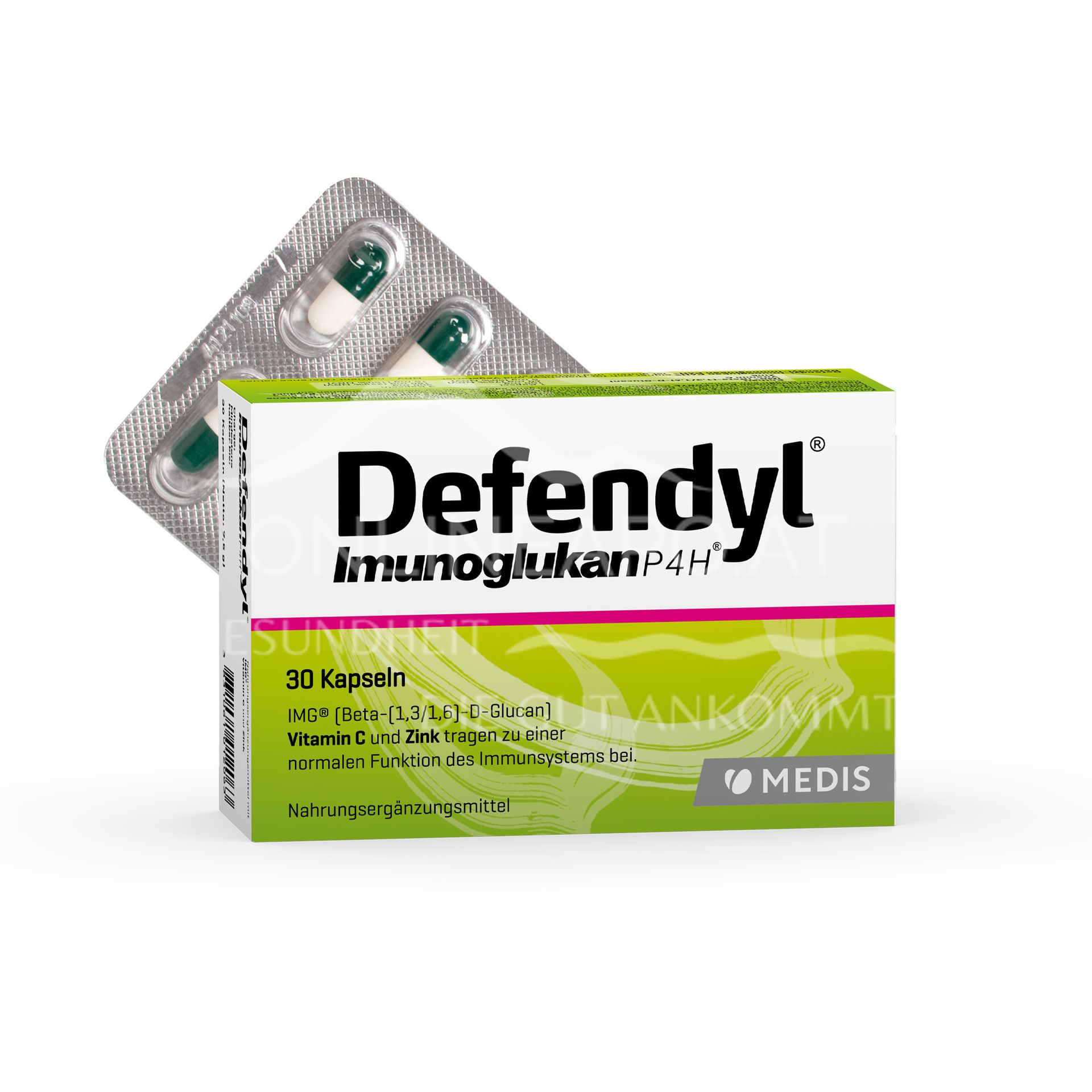 Defendyl-Imunoglucan P4H® Capsules | delivered fast and affordable