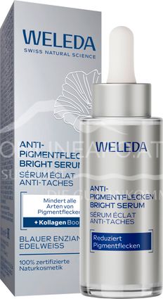 Weleda Anti-Pigmentation Spot Bright Serum Blue Gentian & Edelweiss ...
