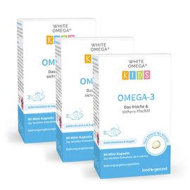 kindgesund WHITE® OMEGA Kids Omega-3 fish oil capsules | delivered fast ...
