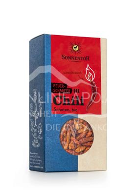 Sonnentor Chili feuerscharf Schoten ganz, bio | schnell günstig geliefert