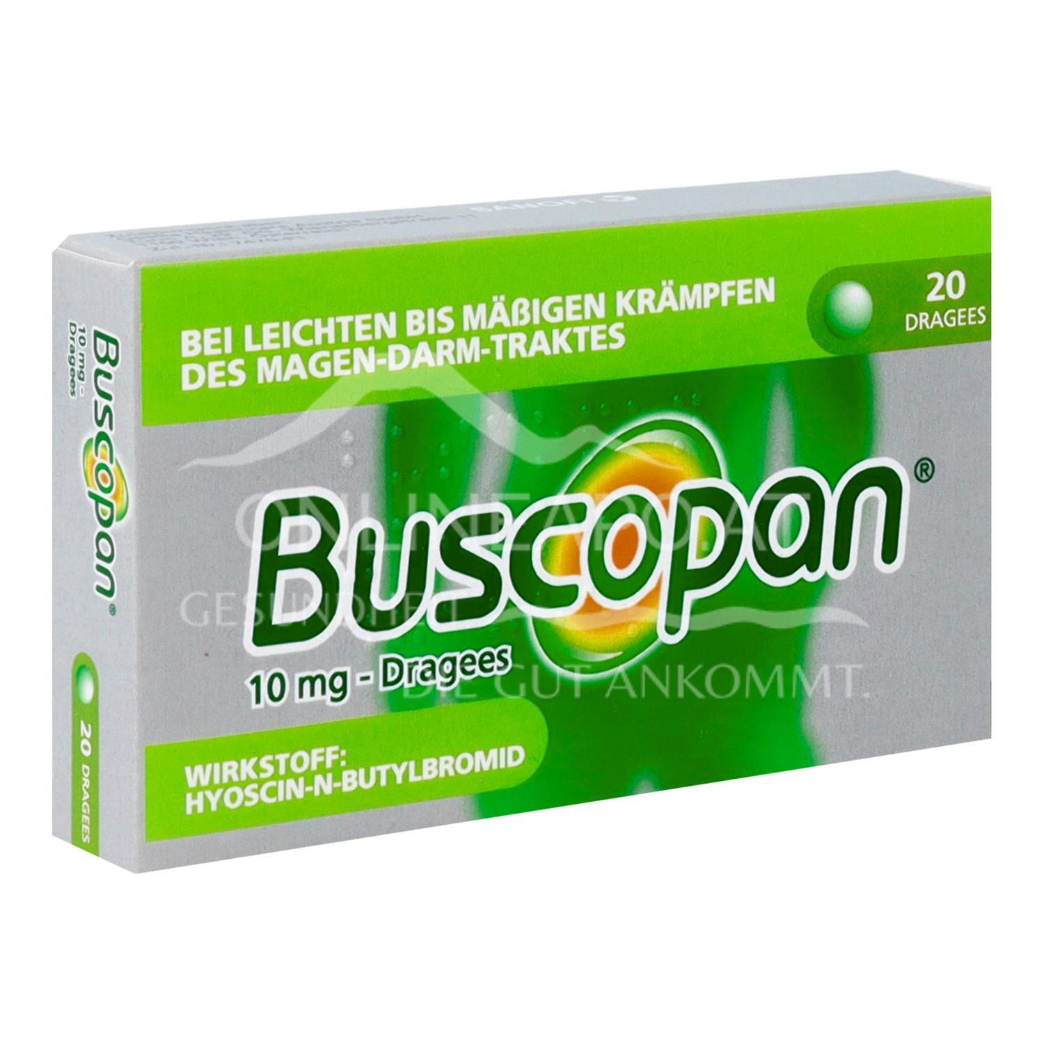 Buscopan® 10 mg Dragees | schnell günstig geliefert
