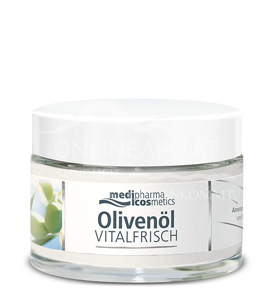 medipharma cosmetics Olivenöl Vitalfrisch Nachtpflege plus Q10 ...