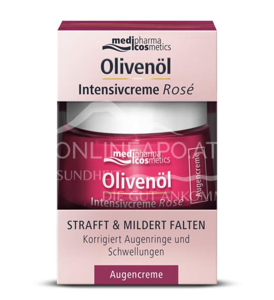 medipharma cosmetics Olivenöl Intensivcreme Rosé Augencreme | schnell ...