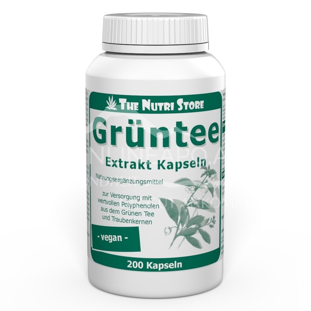 The Nutri Store Grüntee Extrakt Kapseln | schnell günstig geliefert