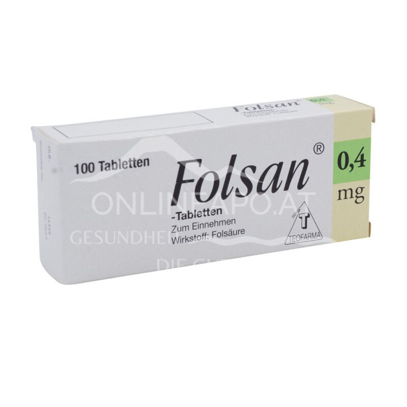Folsan Tabletten 0,4mg | schnell günstig geliefert