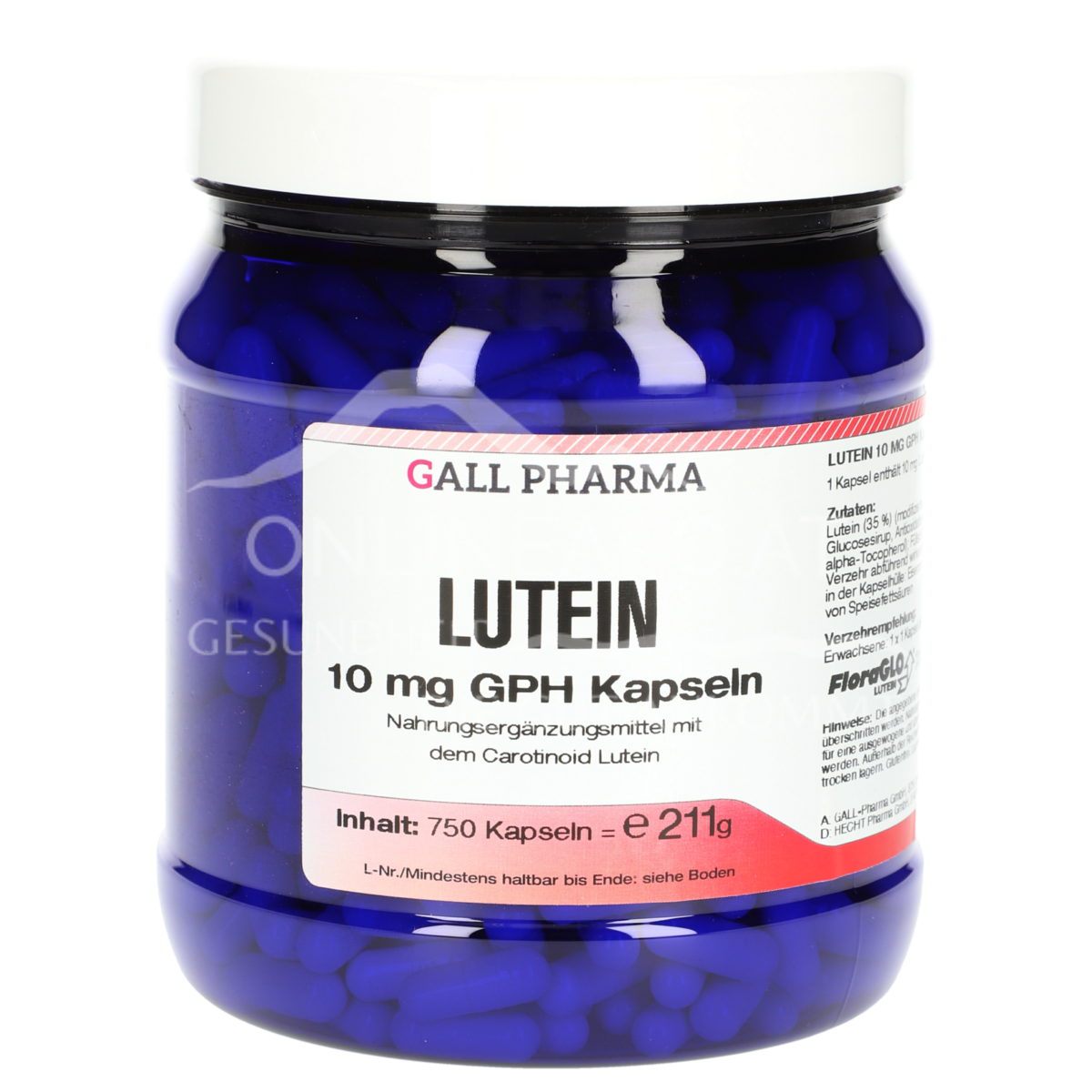 Gall Pharma Lutein 10 mg Kapseln | schnell günstig geliefert