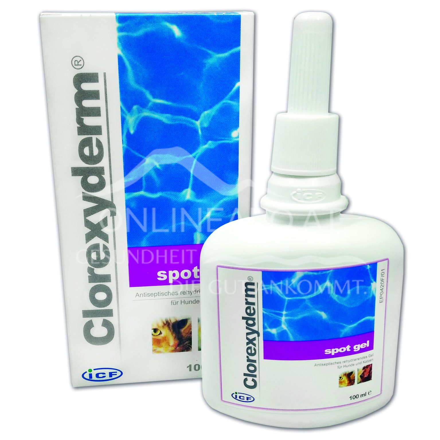 ICF Clorexyderm Spot Gel für Hunde und Katzen | schnell günstig geliefert