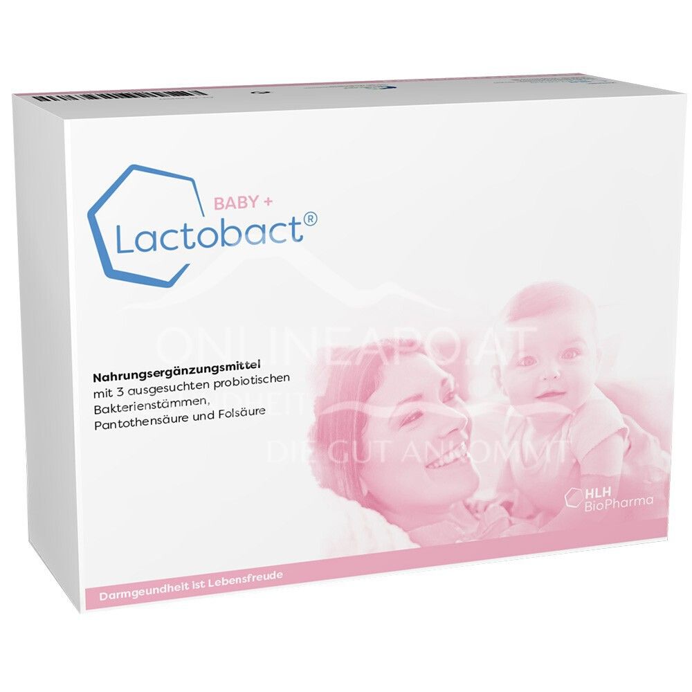 Lactobact BABY+ Pulver 90 x 2 g | schnell günstig geliefert