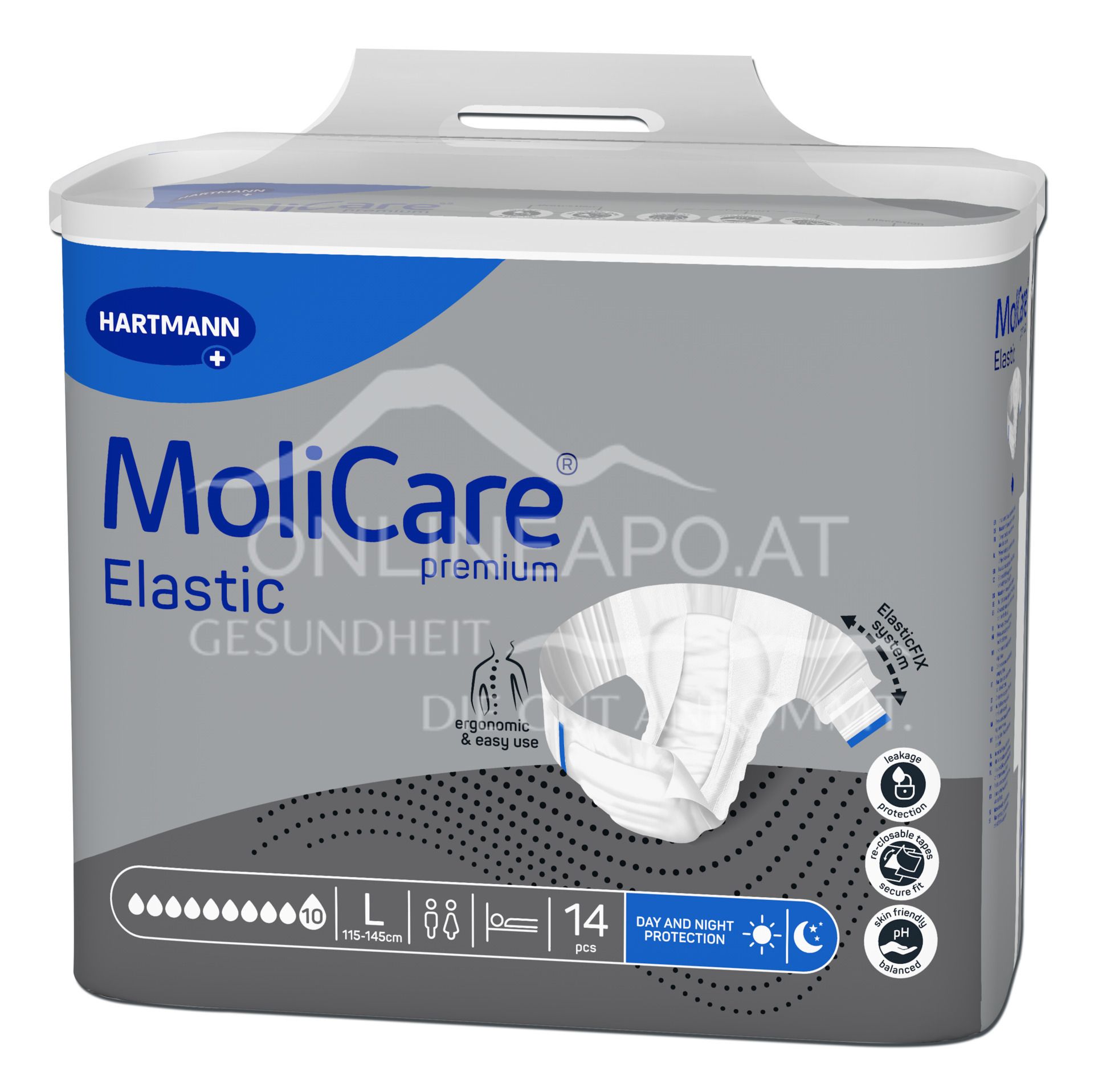 MoliCare® Premium Elastic 10 Tropfen Inkontinenz-Slip Large | schnell ...