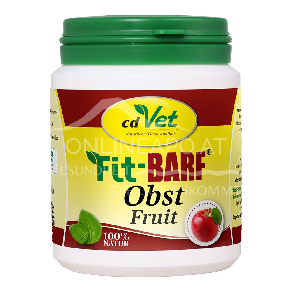 cdVet Fit-BARF Obst Pulver für Hunde und Katzen | schnell günstig geliefert