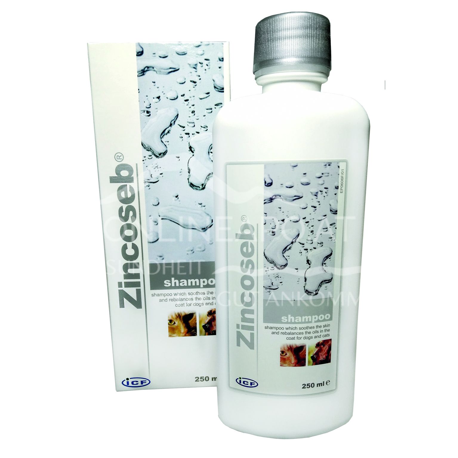ICF Zincoseb Shampoo für Hunde und Katzen | schnell günstig geliefert
