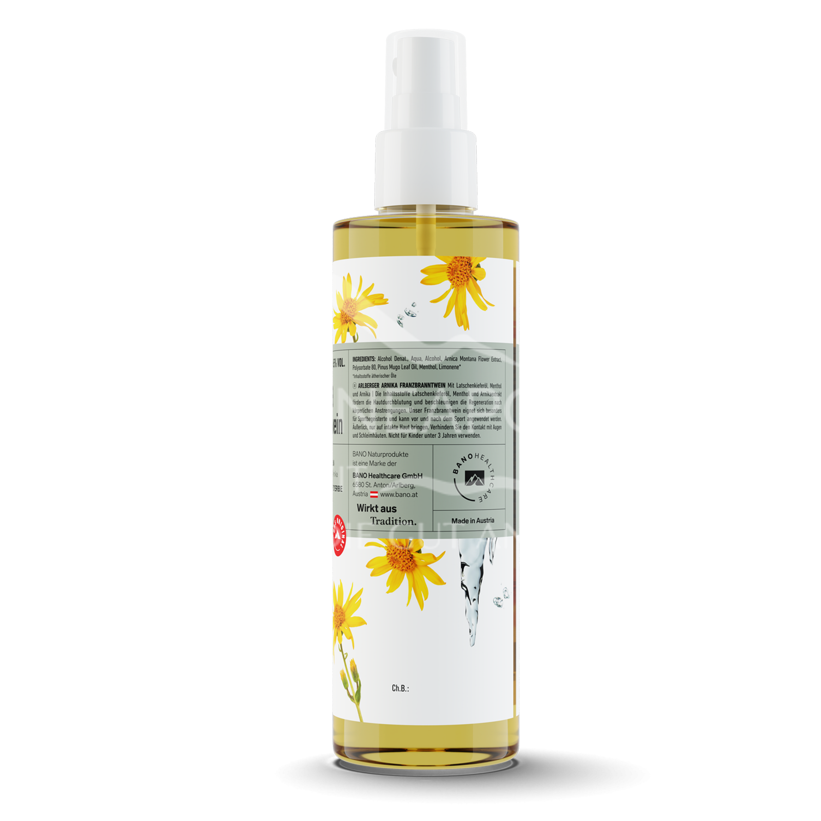 BANO Arlberger Arnika Franzbranntwein Spray | schnell günstig geliefert