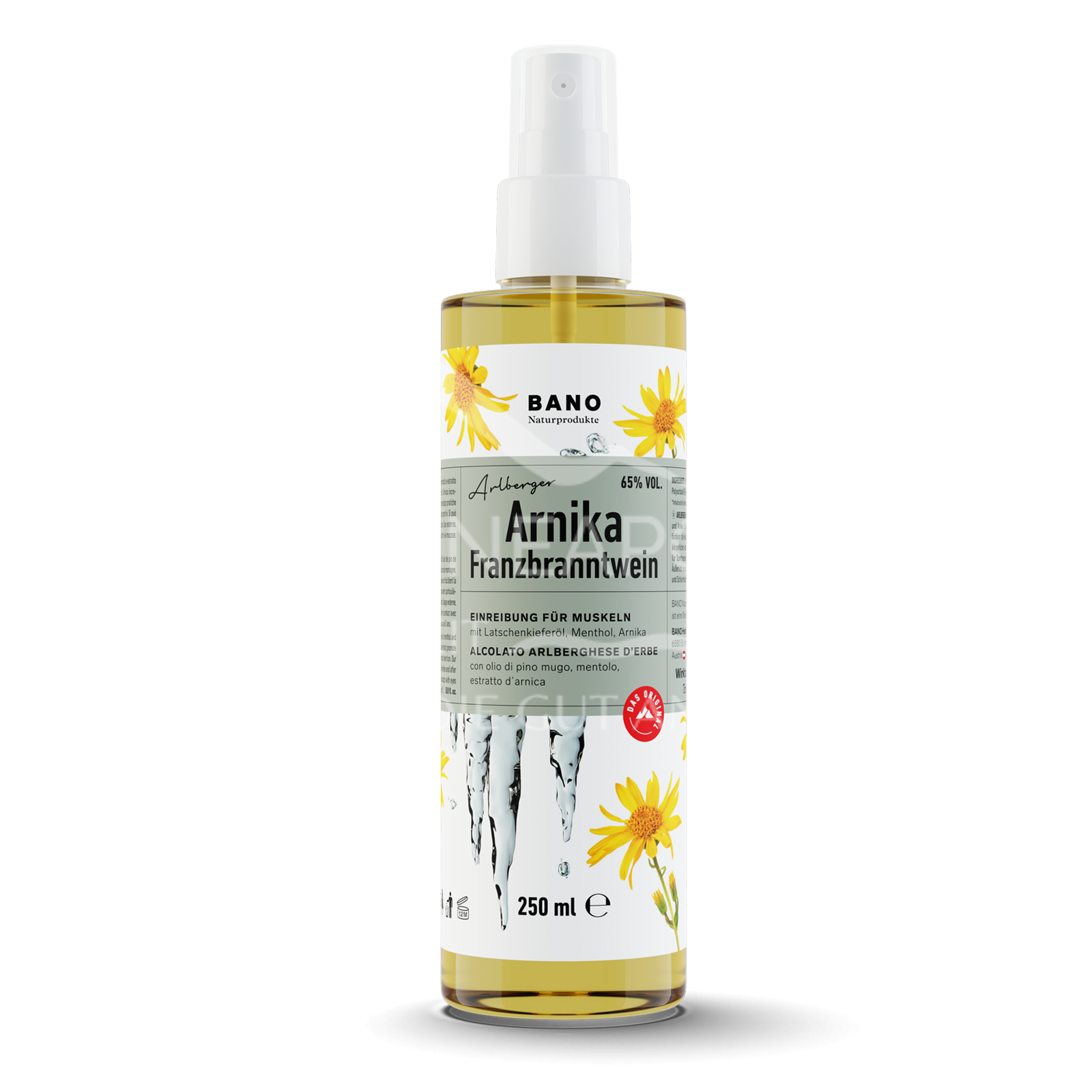 BANO Arlberger Arnika Franzbranntwein Spray | schnell günstig geliefert
