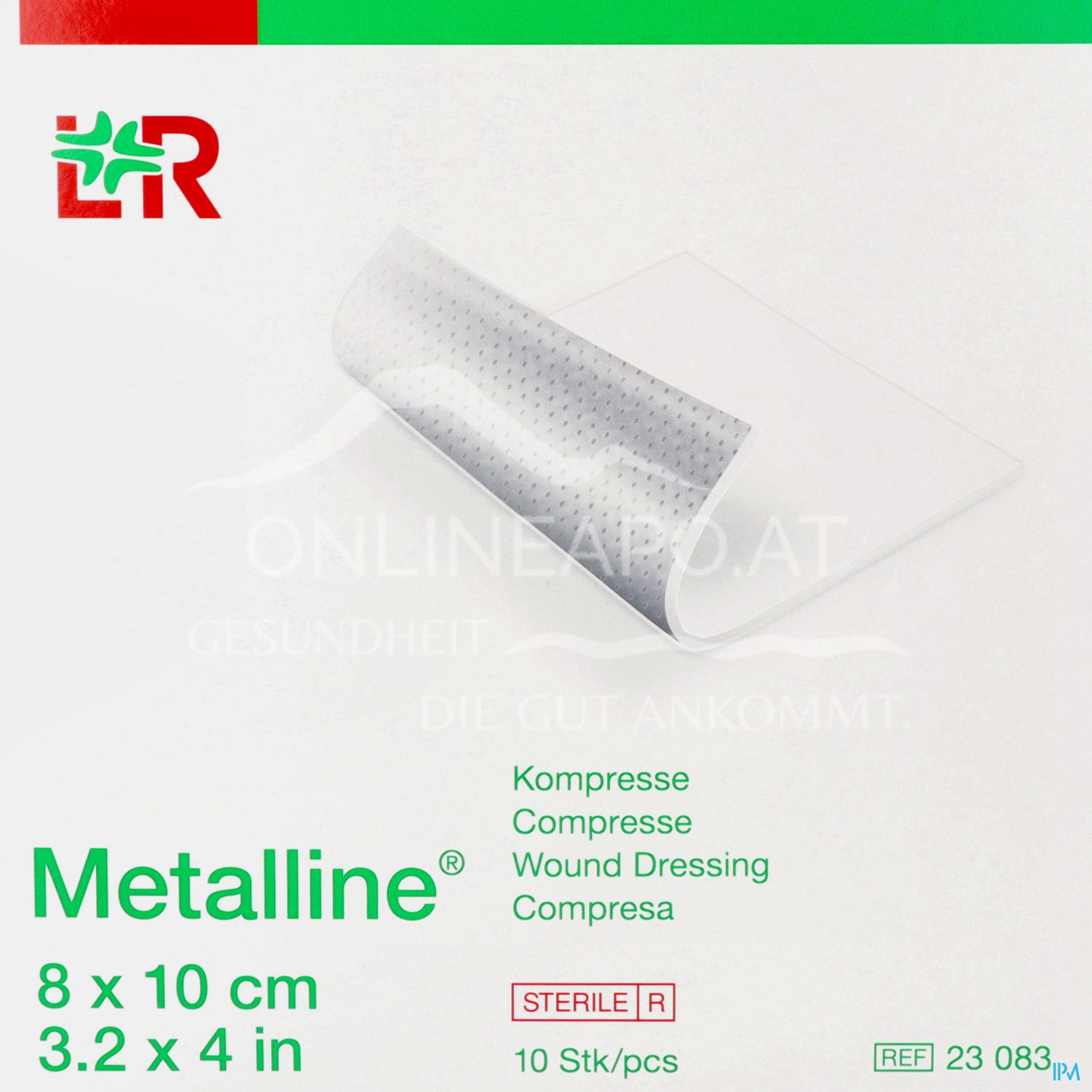 Metalline® Kompressen, steril, einzeln eingesiegelt, 8 x 10 cm ...