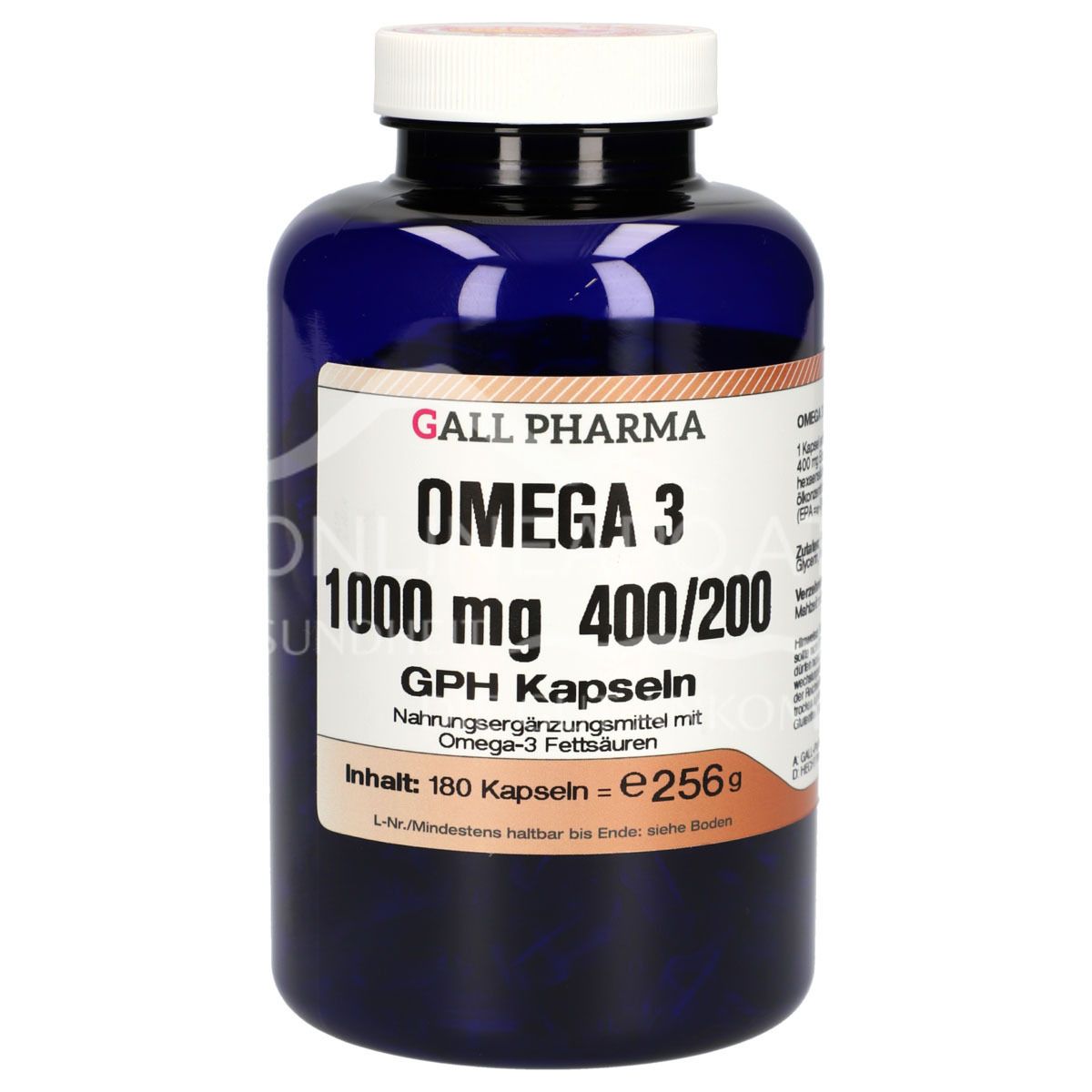 Gall Pharma Omega 3 1000 mg 400/200 Kapseln | schnell günstig geliefert
