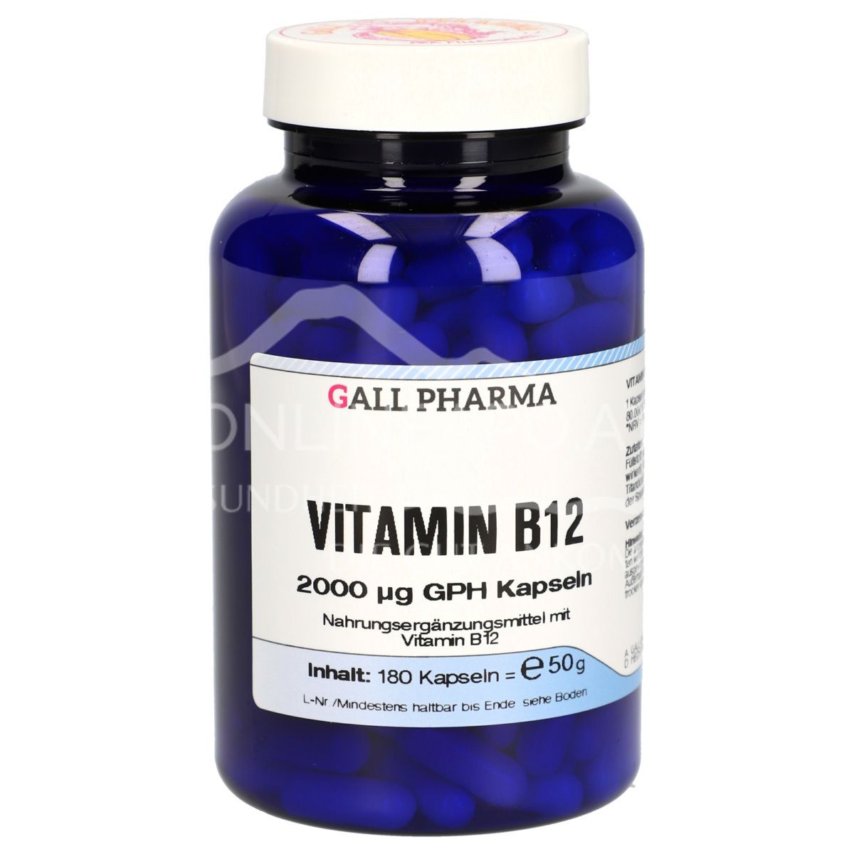 Gall Pharma Vitamin B12 2000 mcg Kapseln | schnell günstig geliefert