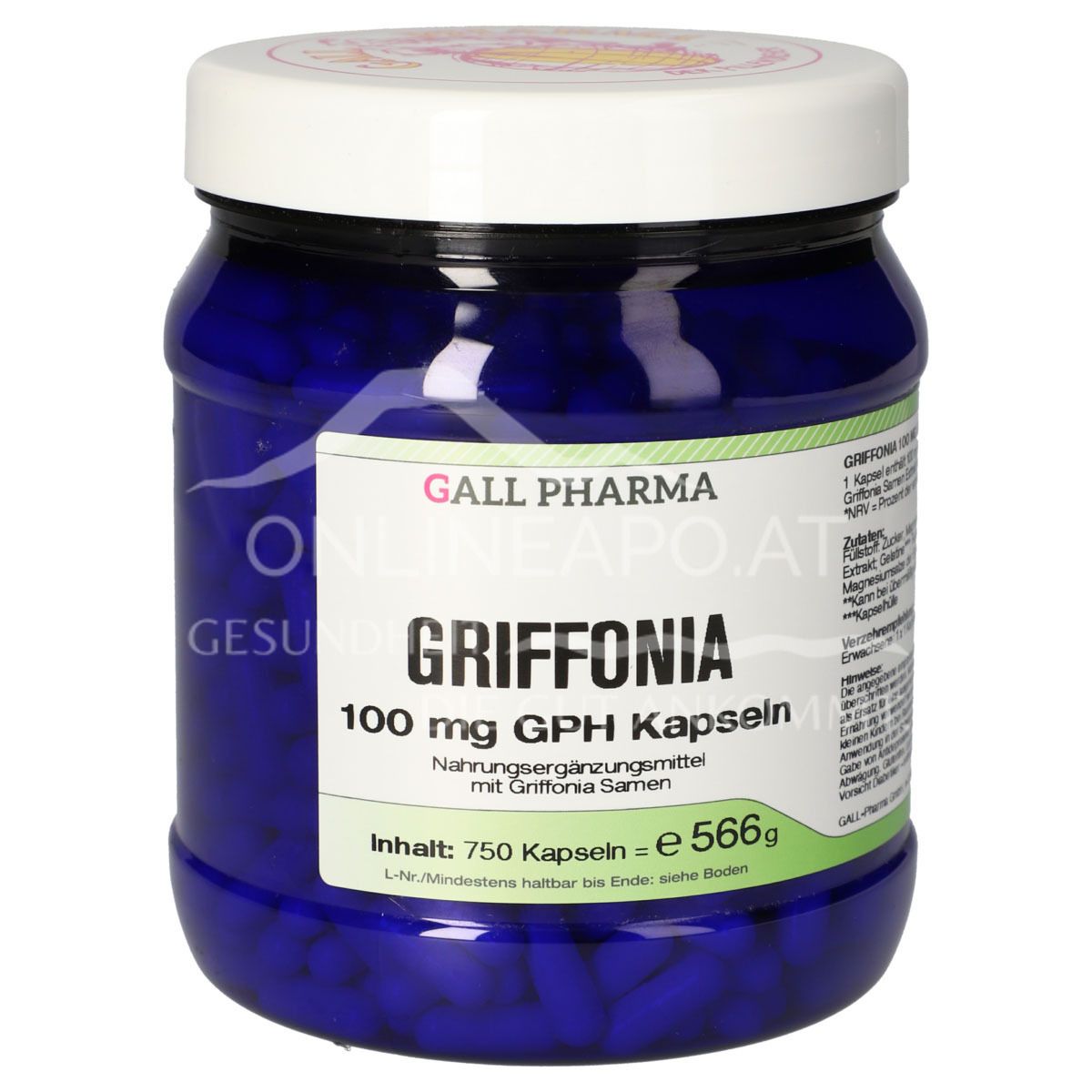 Gall Pharma Griffonia 100 mg Kapseln | schnell günstig geliefert