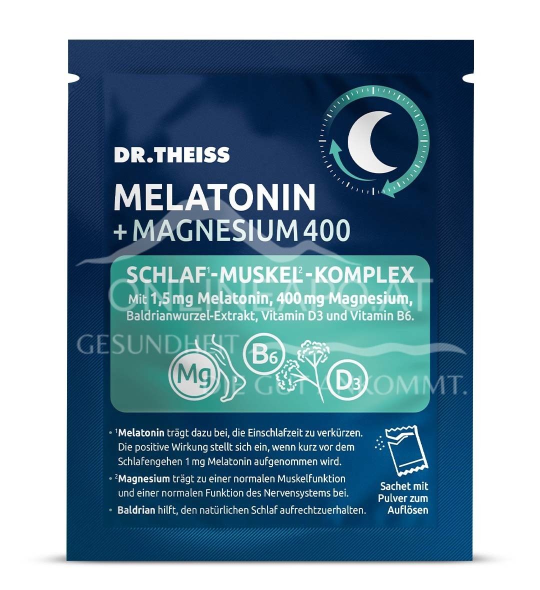 Dr. Theiss Melatonin + Magnesium Schlaf-Muskel-Komplex Sachets ...