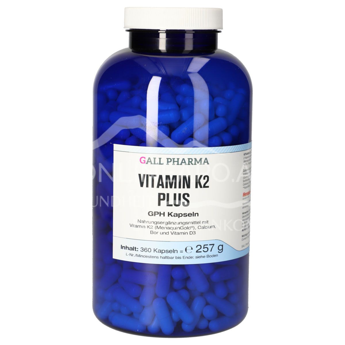 Gall Pharma Vitamin K2 Plus Capsules | delivered fast and affordable