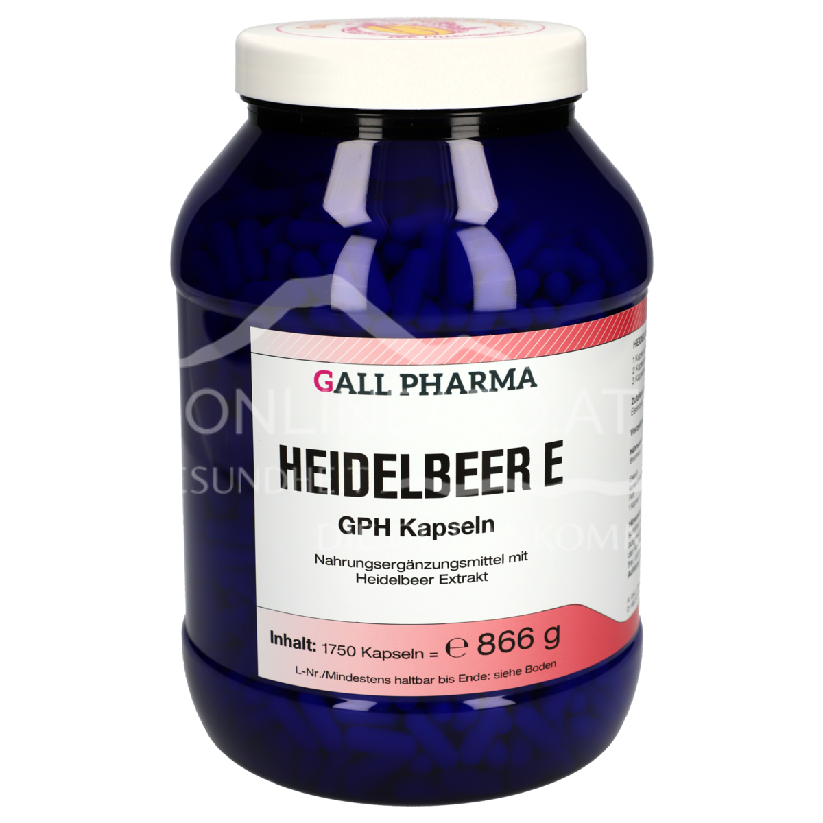 Gall Pharma Heidelbeer Extrakt Kapseln | schnell günstig geliefert