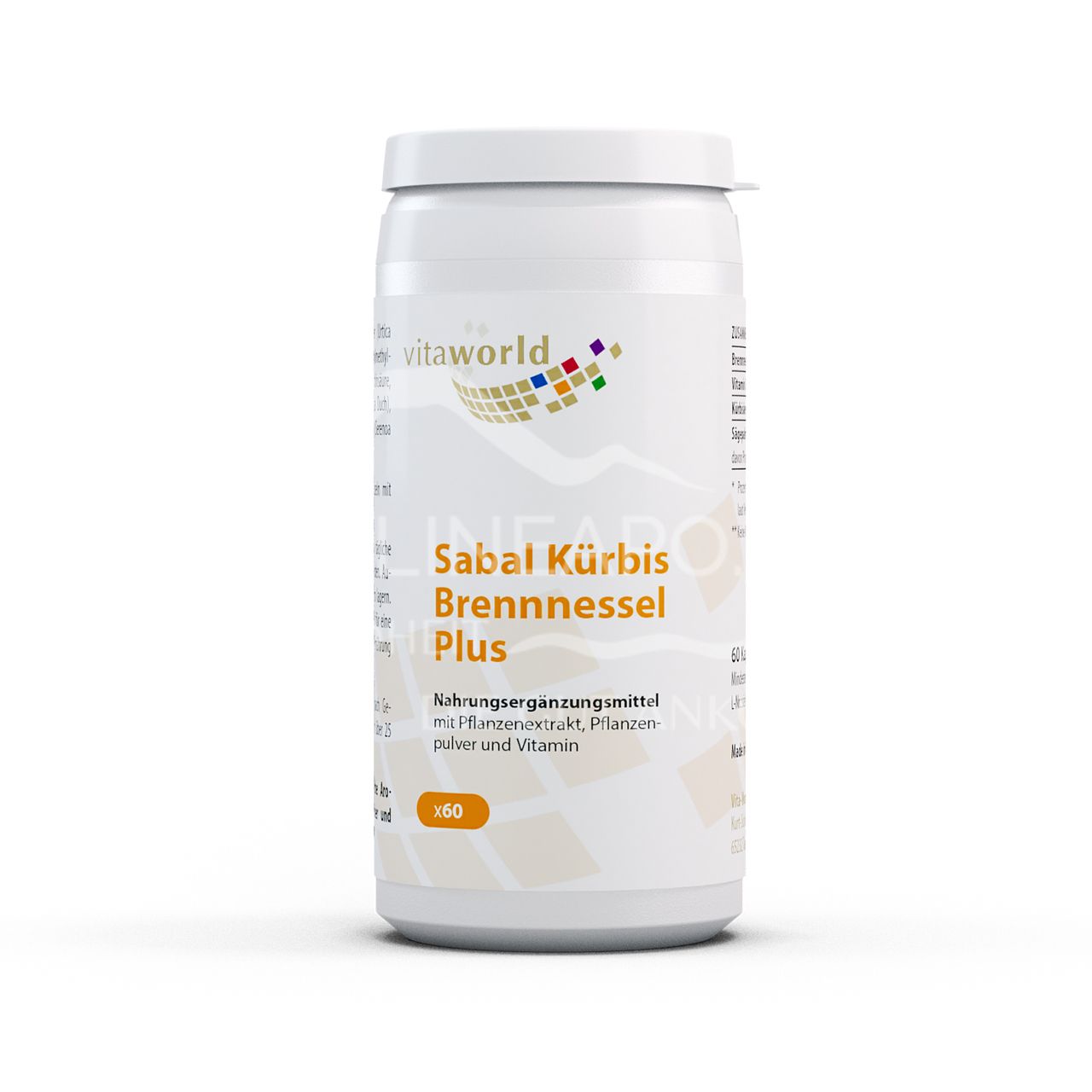 Vitaworld Sabal-Kürbis-Brennnessel Plus Kapseln | schnell günstig geliefert