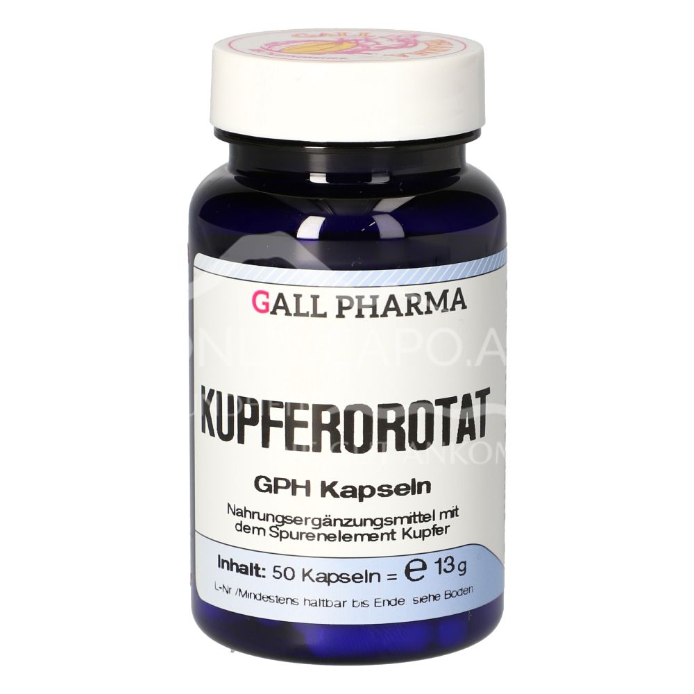 Gall Pharma Kupferorotat Kapseln | schnell günstig geliefert