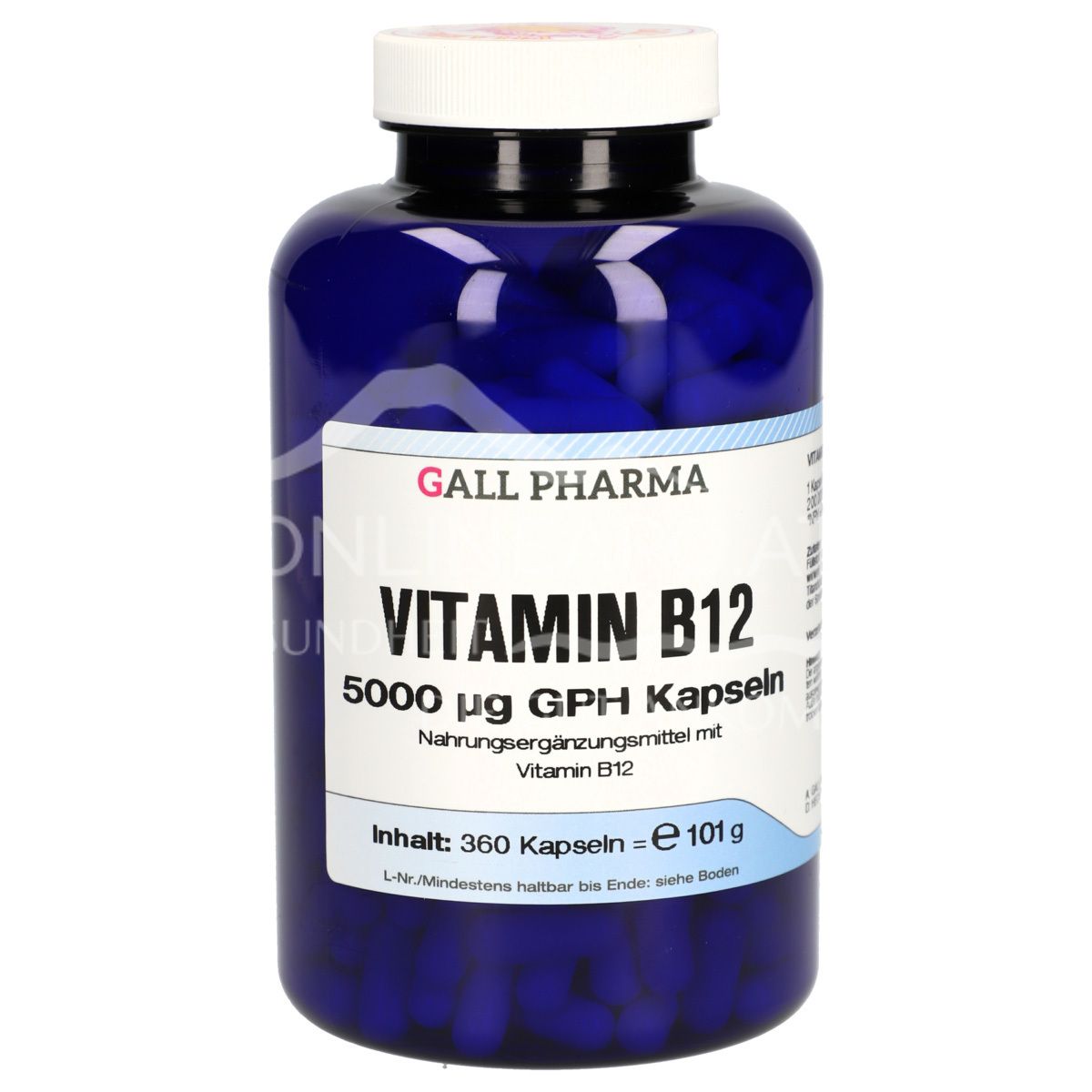 Gall Pharma Vitamin B12 5000 mcg Kapseln | schnell günstig geliefert