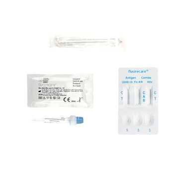 fluorecare® Influenza A+B & Covid-19 & RSV Antigen Selbsttest 4 in 1 ...