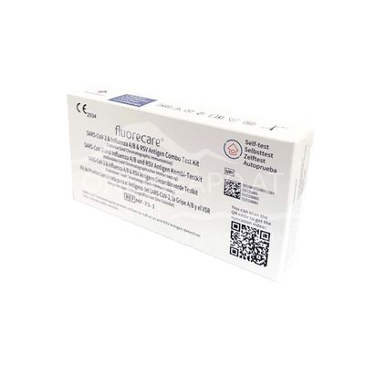 fluorecare® Influenza A+B & Covid-19 & RSV Antigen Selbsttest 4 in 1 ...