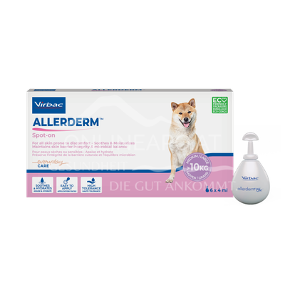 Allerderm Spot on 6 x 4 ml for dogs over 10 kg | delivered fast and ...