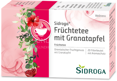 Sidroga® fruit tea with pomegranate | schnell günstig geliefert