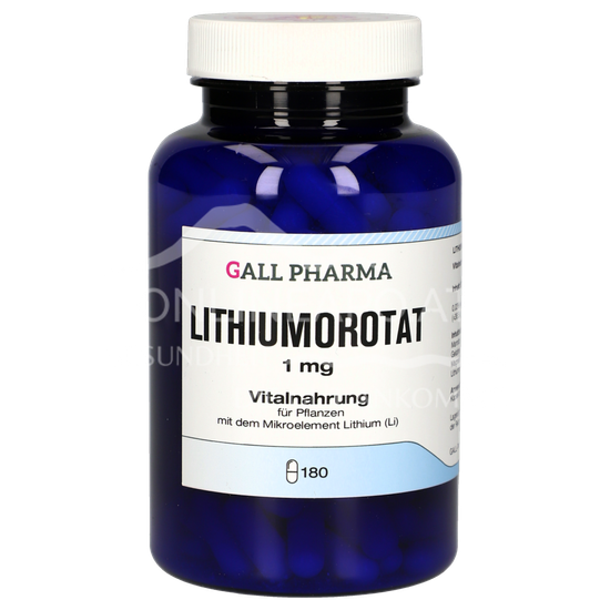 Gall Pharma Lithiumorotat 1 mg Kapseln | schnell günstig geliefert