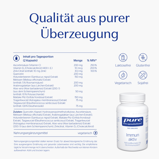 pure encapsulations® Immun aktiv Kapseln | schnell günstig geliefert
