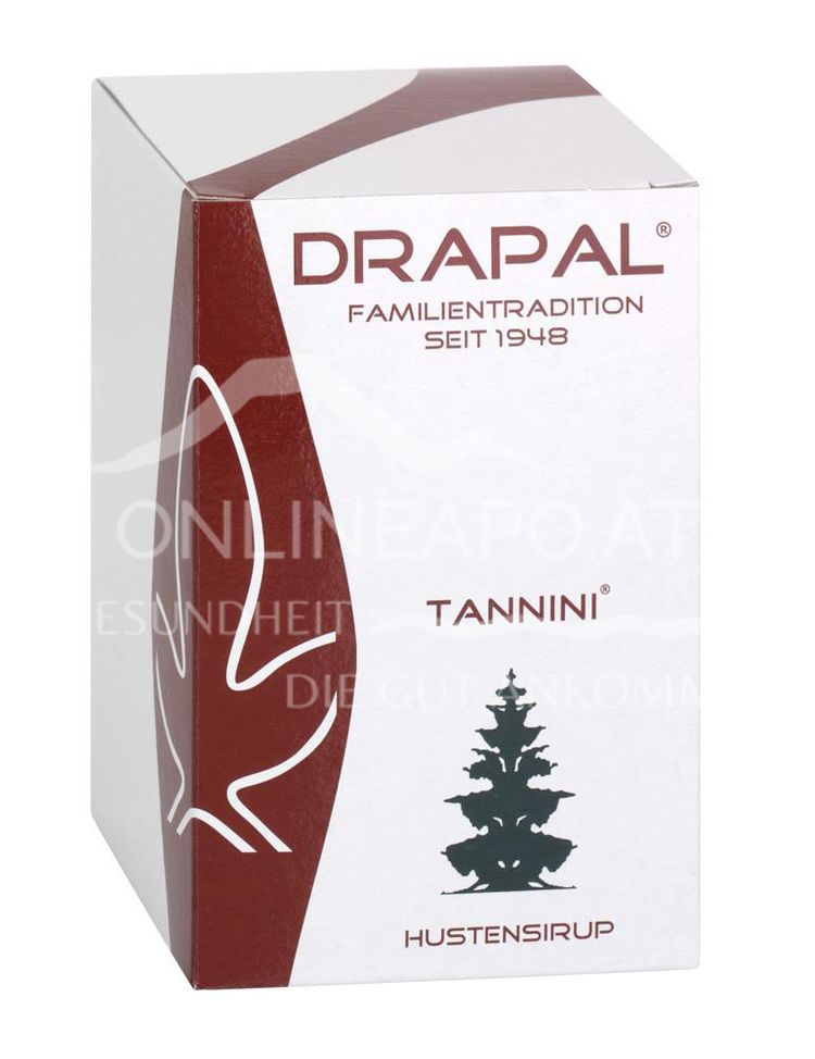 DRAPAL® Tannini cough syrup jar with folding box | schnell günstig ...
