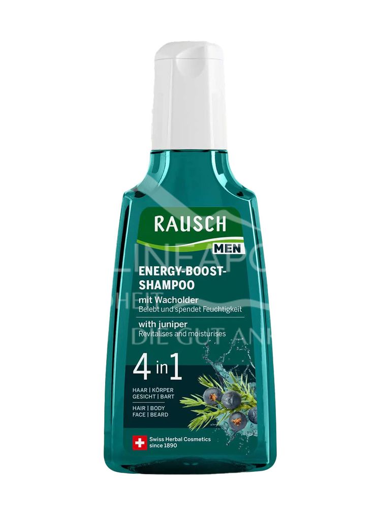 RAUSCH MEN Energy-Boost-Shampoo mit Wacholder | schnell günstig geliefert