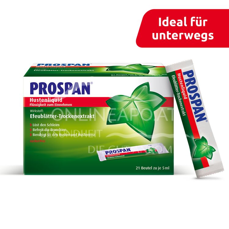 Prospan® Cough Liquid sachet 5 ml - Oral liquid | delivered fast and ...