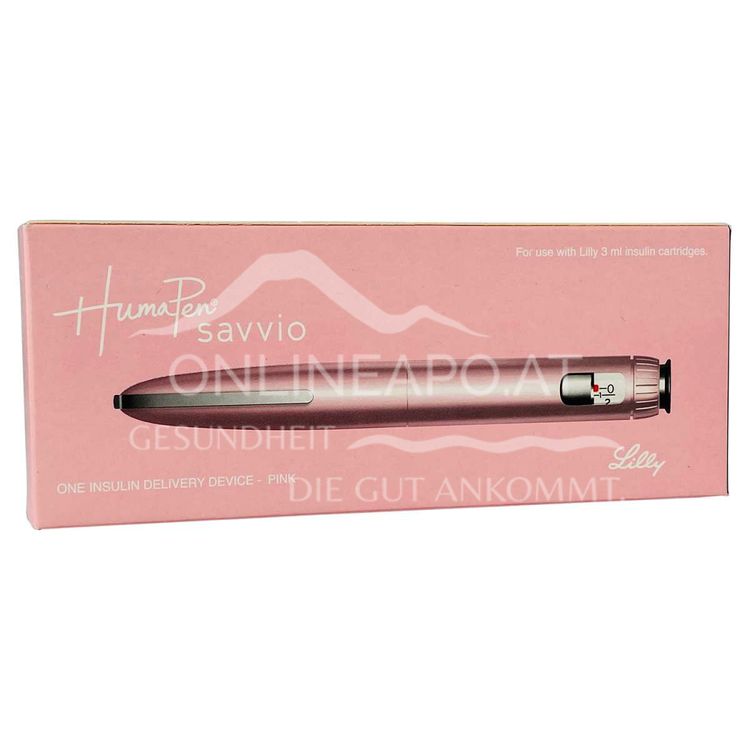 HumaPen SAVVIO® insulin injection device - Pink | delivered fast and ...