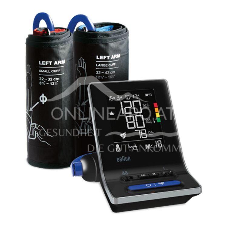 Braun ExactFit™ 5 Connect BUA6350 upper arm blood pressure monitor ...