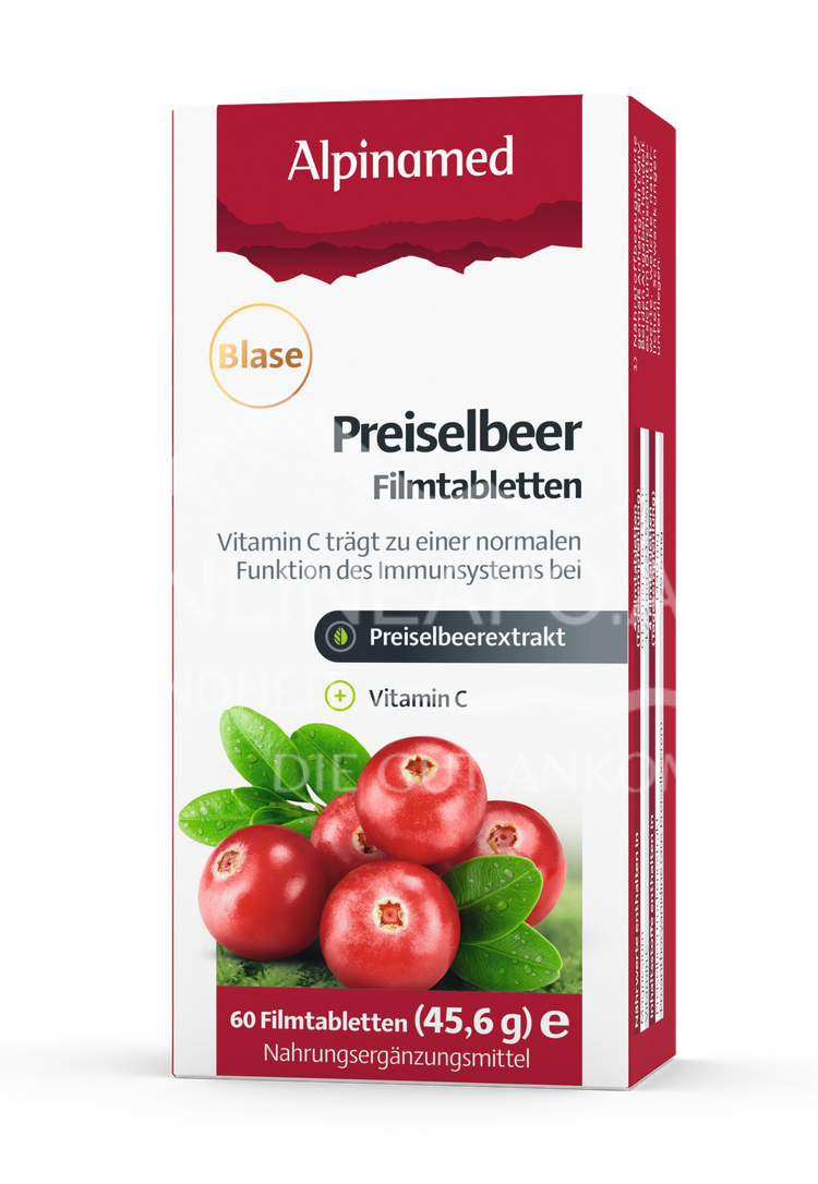 Alpinamed® Preiselbeer Filmtabletten | schnell günstig geliefert
