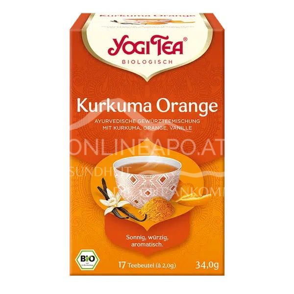 Yogi Tea Turmeric Orange - Ayurvedic spice tea blend | schnell günstig ...