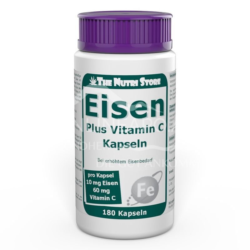 The Nutri Store Iron Plus Vitamin C Capsules | delivered fast and ...
